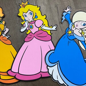 12-15 Inch Princess Peach Large Standee, Super Mario Birthday Theme ...