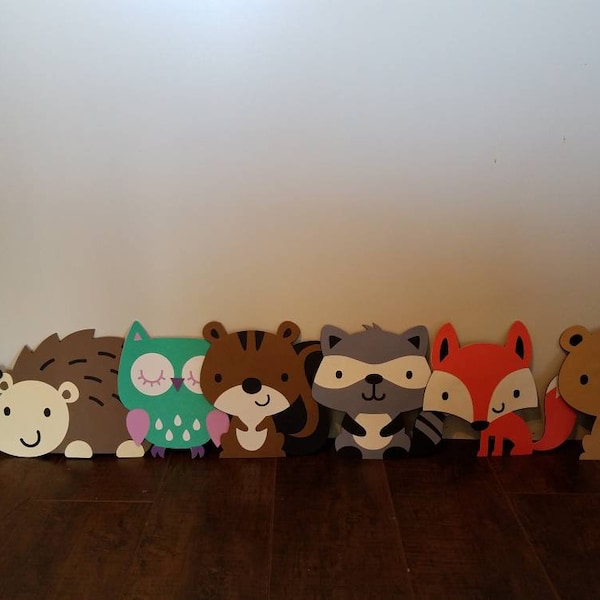 Woodland Paper Cut - Etsy