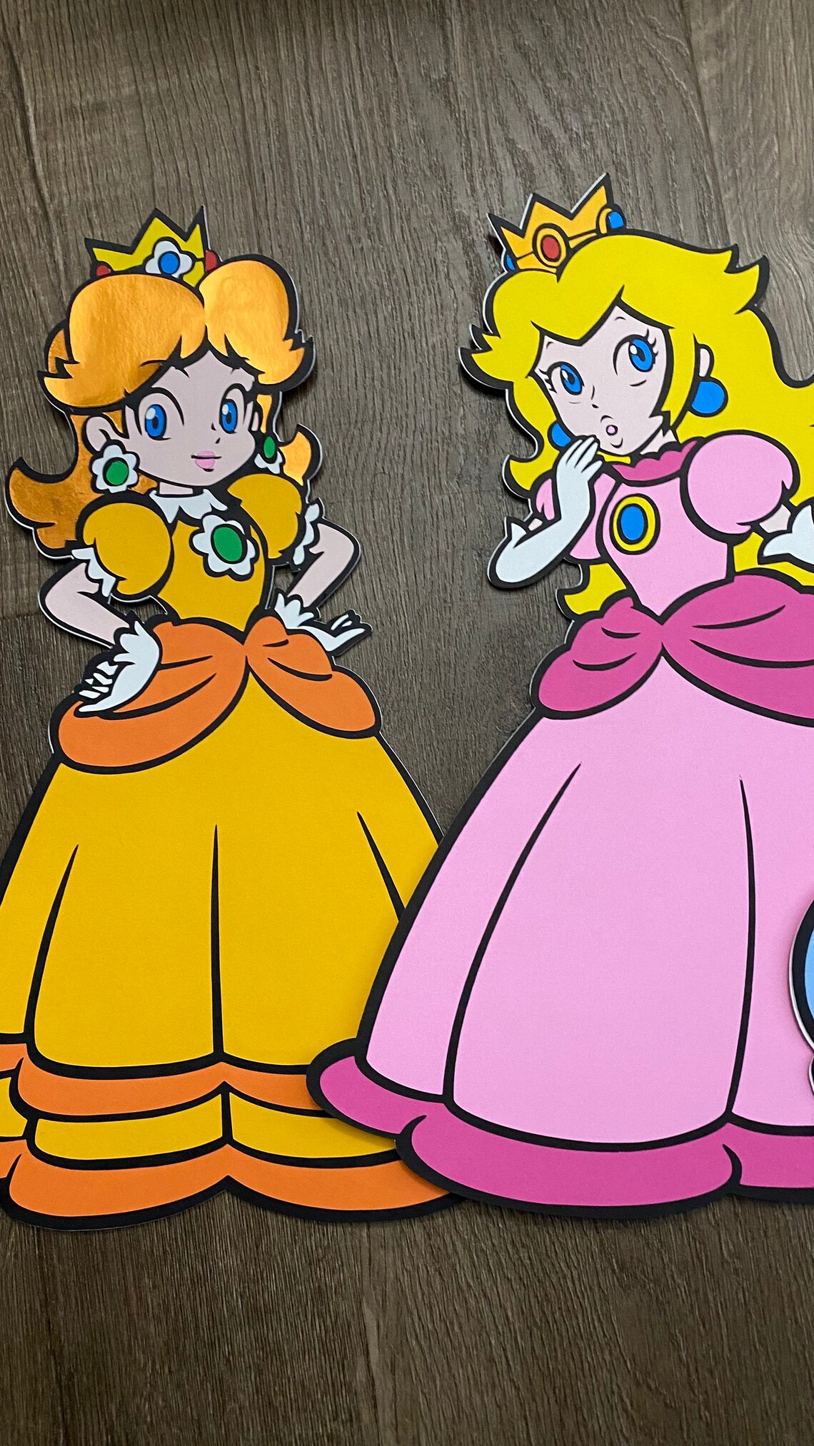 12-15 Inch Princess Peach Large Standee Super Mario Birthday - Etsy Canada