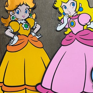 12-15 Inch Princess Peach Large Standee, Super Mario Birthday Theme ...