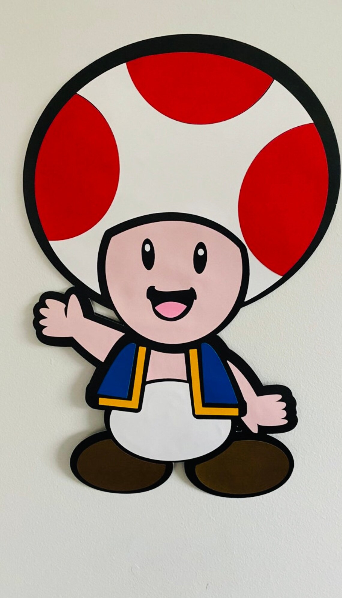 12|15 Inches Toad Backdrop Decorations, Toads Cutouts - Etsy