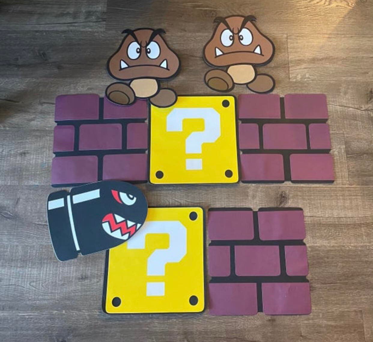 12-15 Inches Bricks and Question Mark Box - Etsy