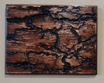 Fractal wood burning | Etsy