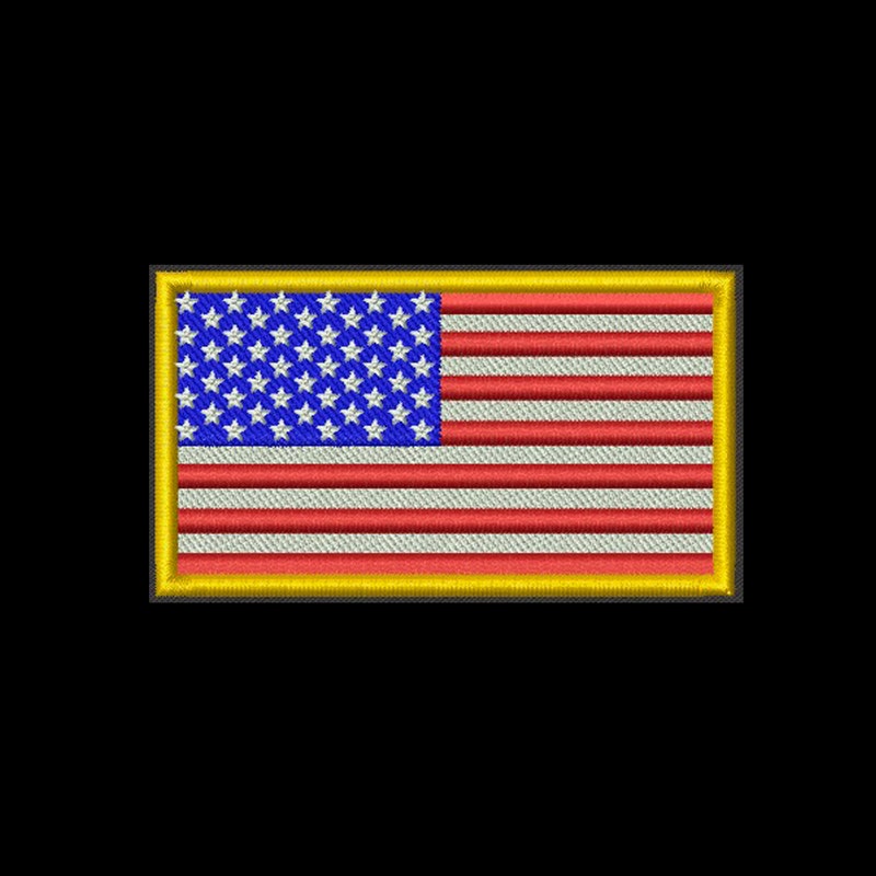 American Flag Embroidery - Etsy
