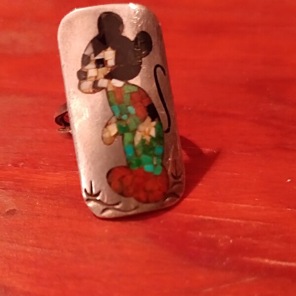 Mickey Mouse Ring Native American - Etsy