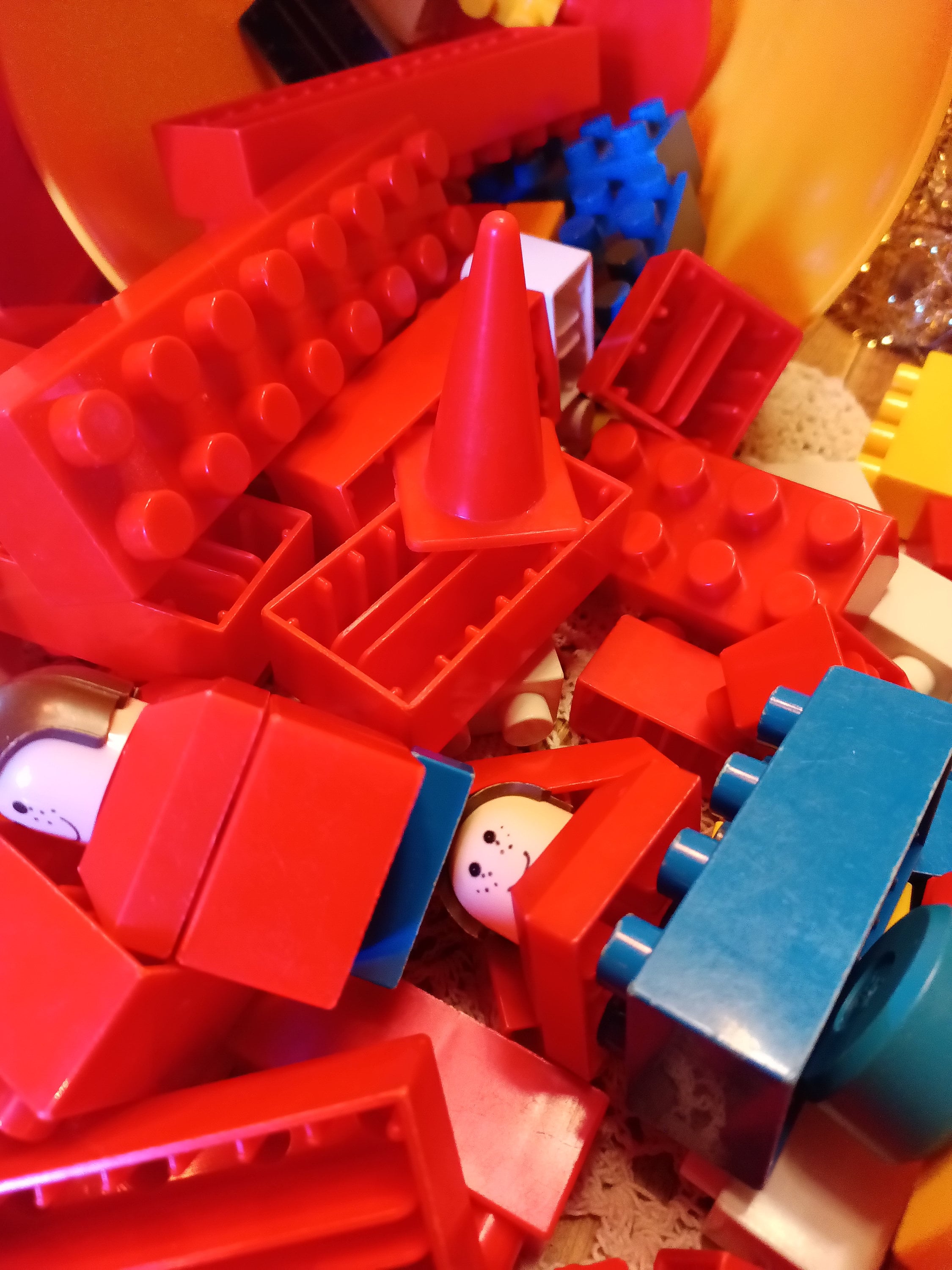 80s Bucket of Large Loc Blocs - Etsy