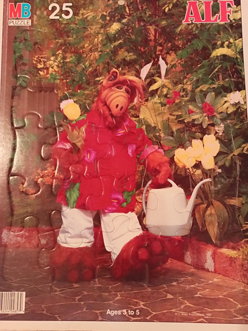 Vintage Alf Puzzle - Etsy