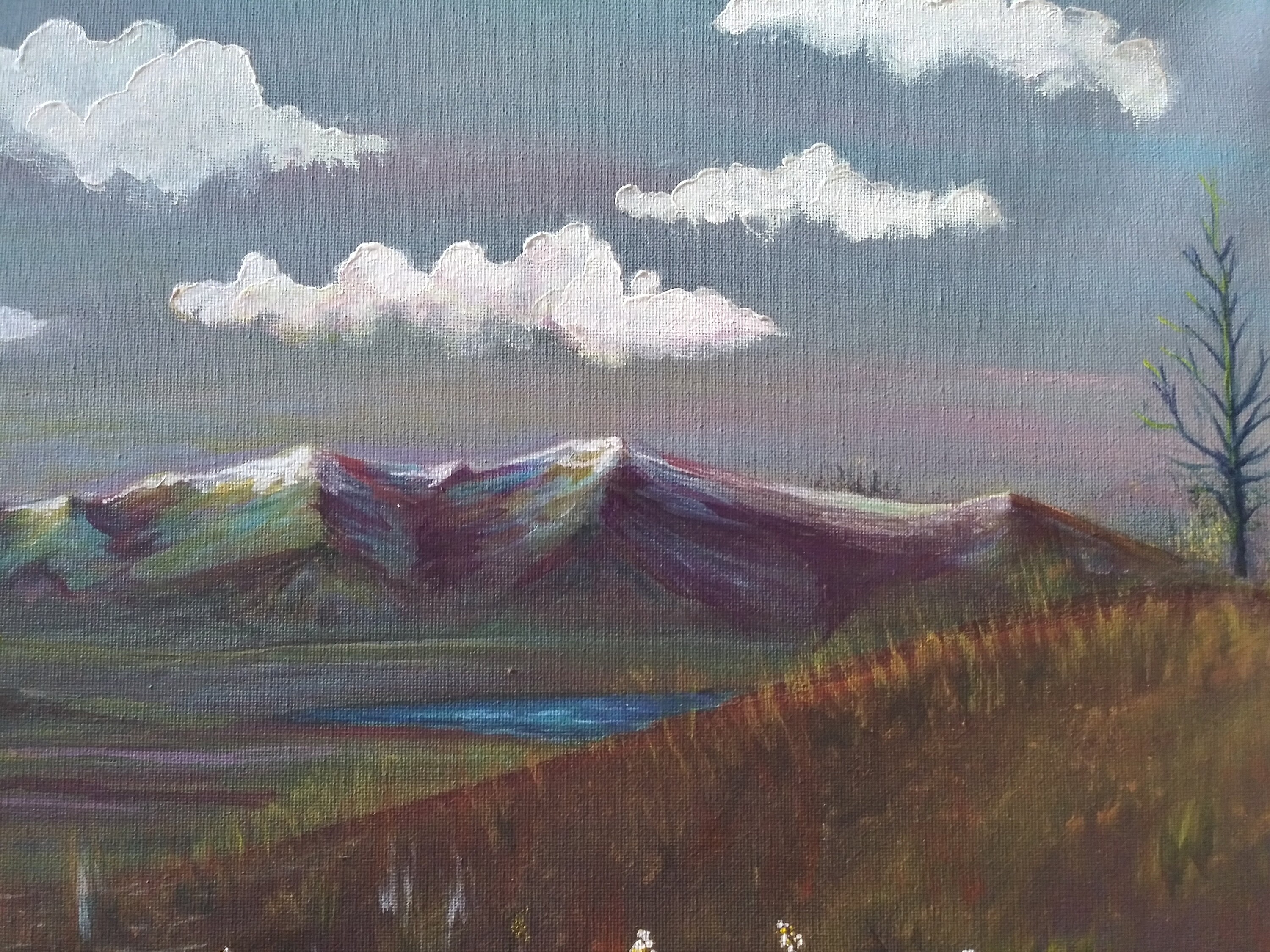 Original 16X20 Acrylic Landscape Painting - Etsy