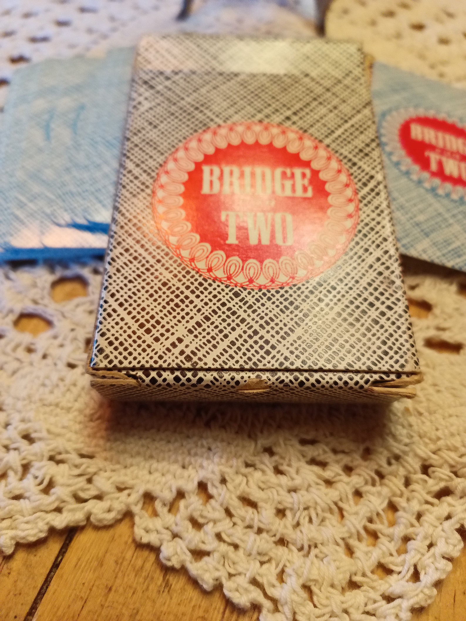 Vintage Bridge for Two Playing Cards - Etsy