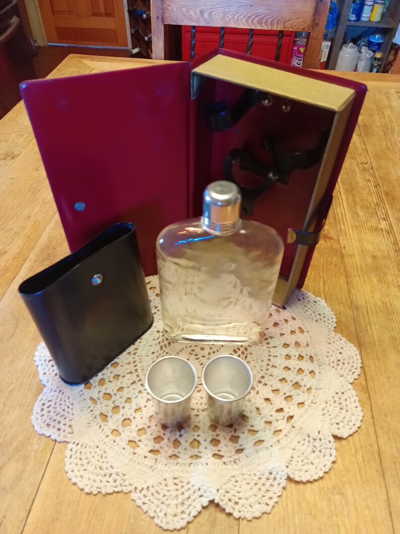 How to Improve Your Sex Life Flask and Shot Glasses by Hugh R. High Vol ...