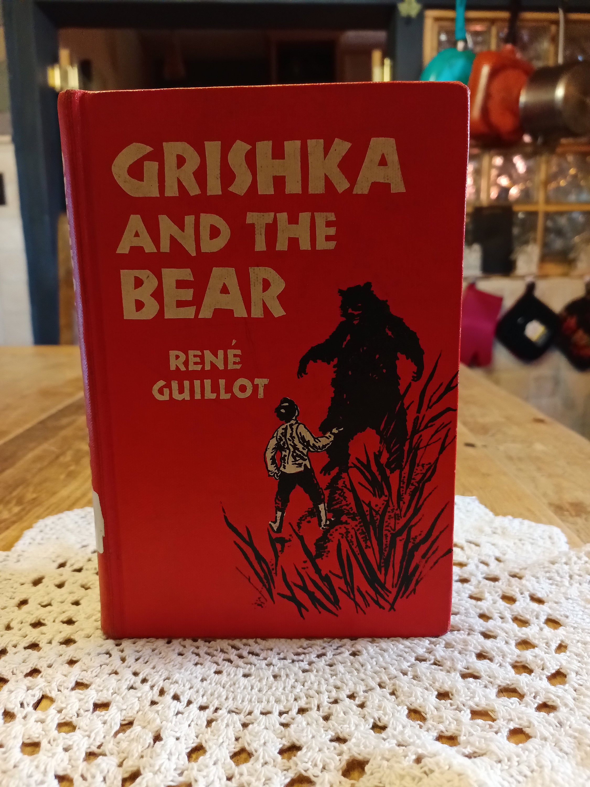 Grishka and the Bear by Rene Guillot - Etsy