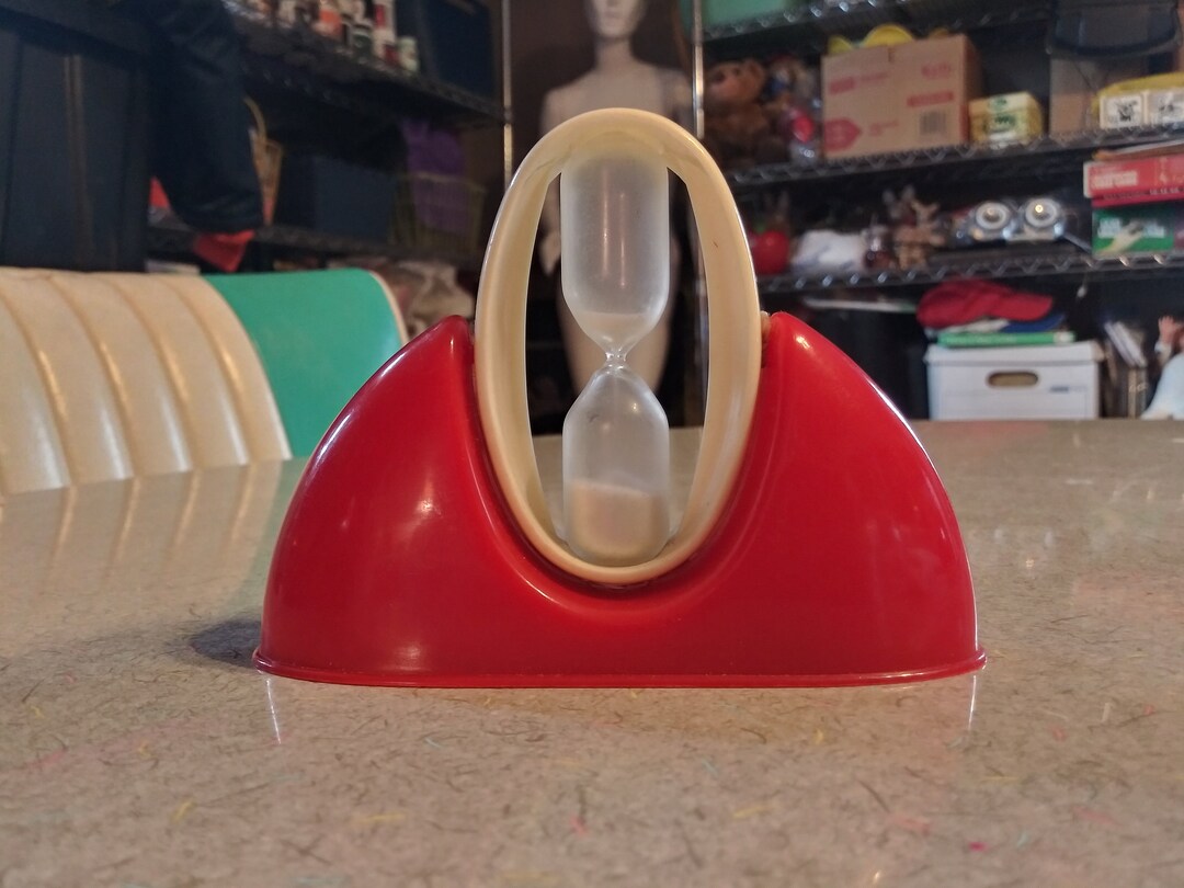 Mid Century Sand Egg Timer - Etsy