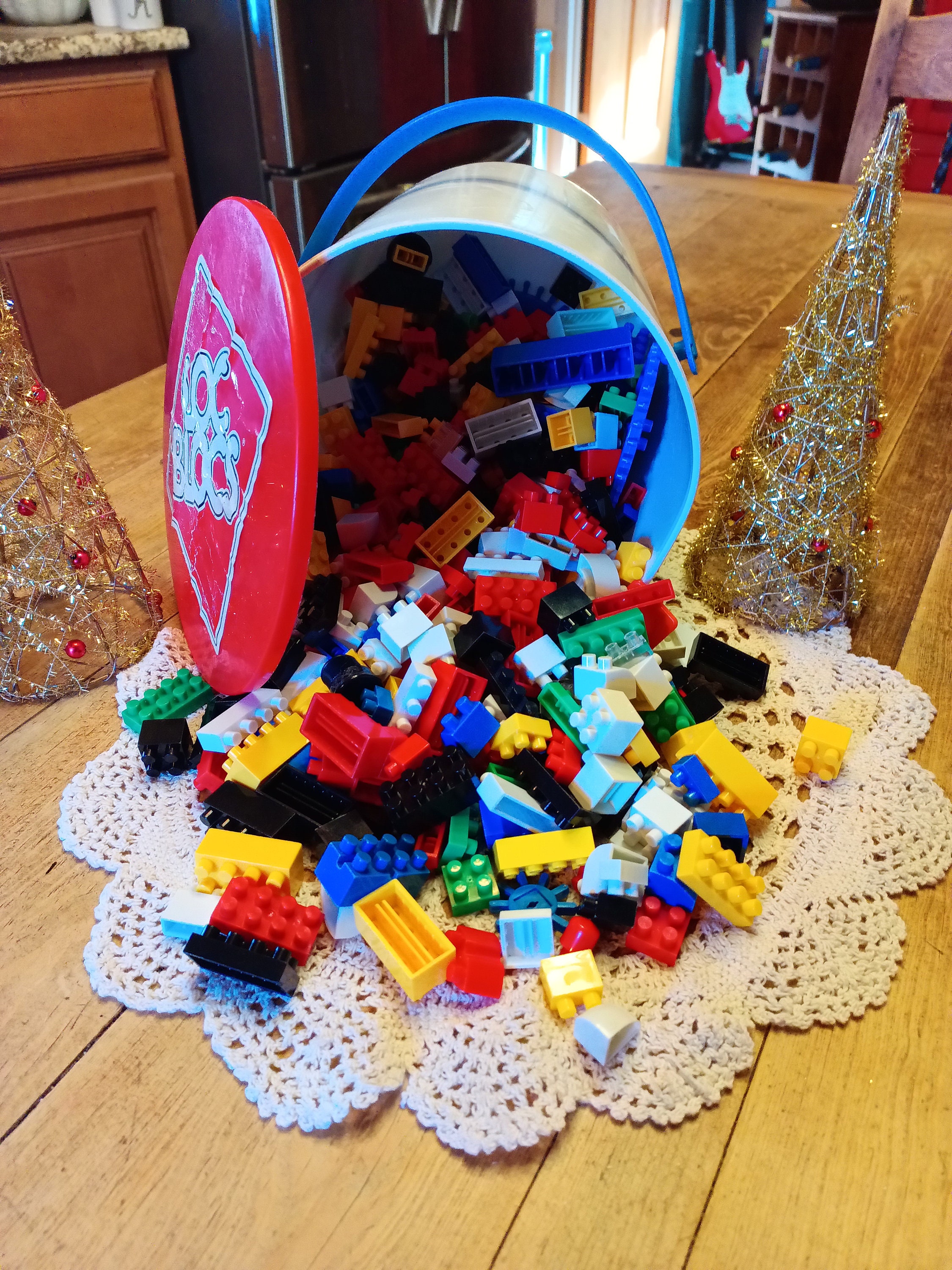 80s Bucket of Small Loc Blocs - Etsy