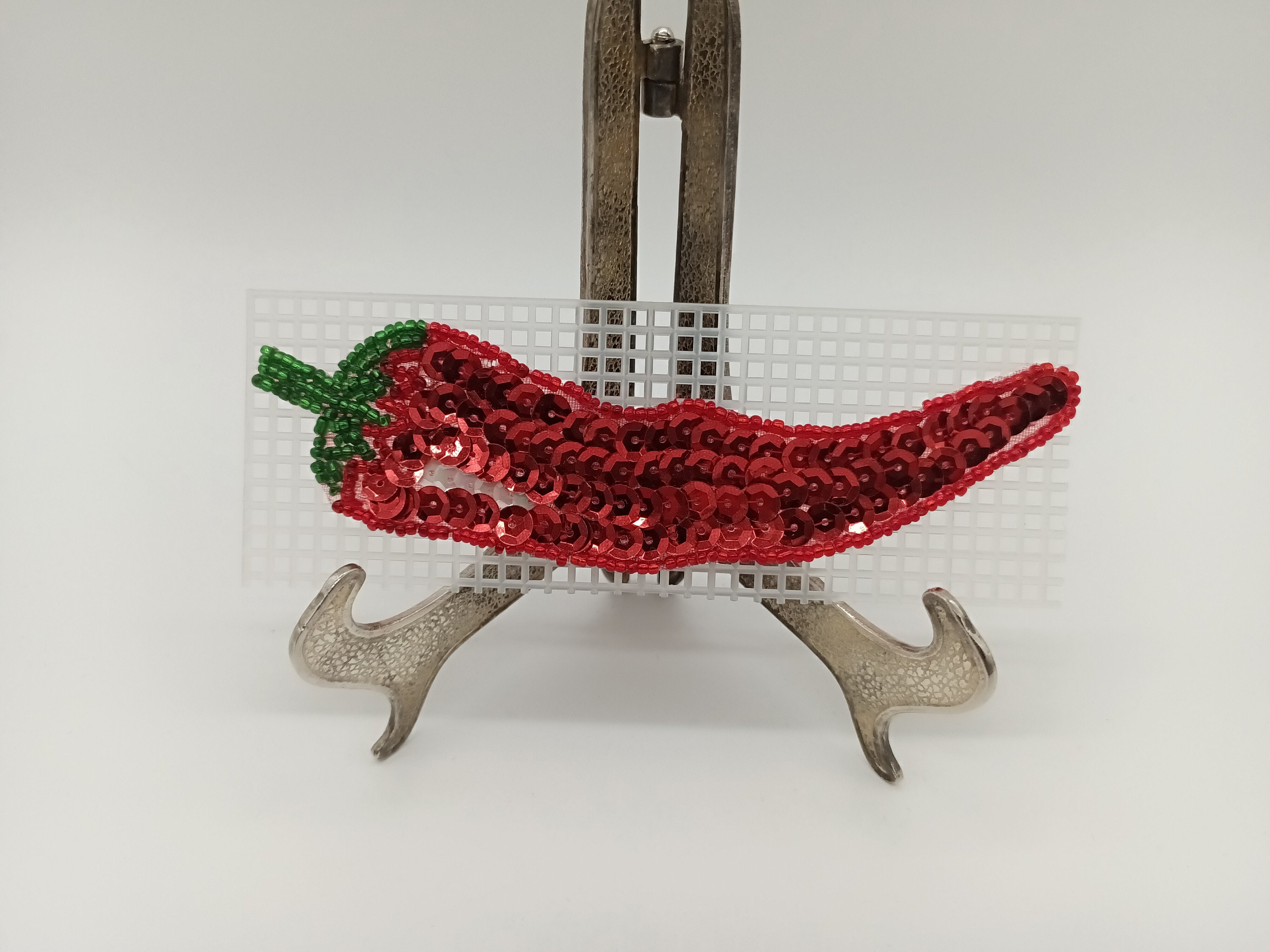 Sequin Red Hot Chili Pepper Patch - Etsy