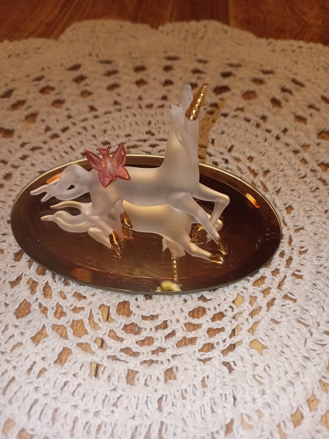 Glass Baron 24 Carat Glass Unicorn - Etsy