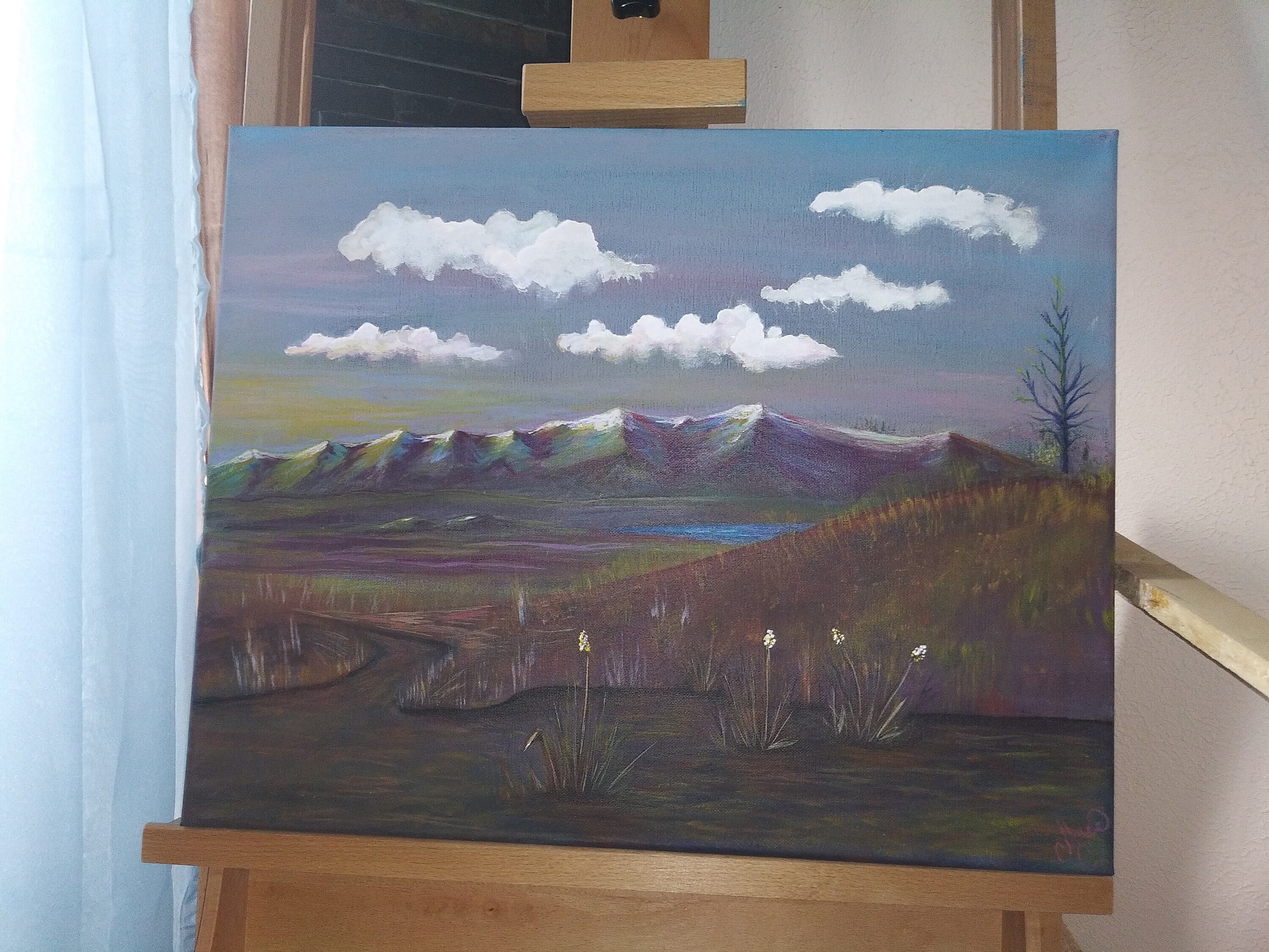 Original 16X20 Acrylic Landscape Painting - Etsy