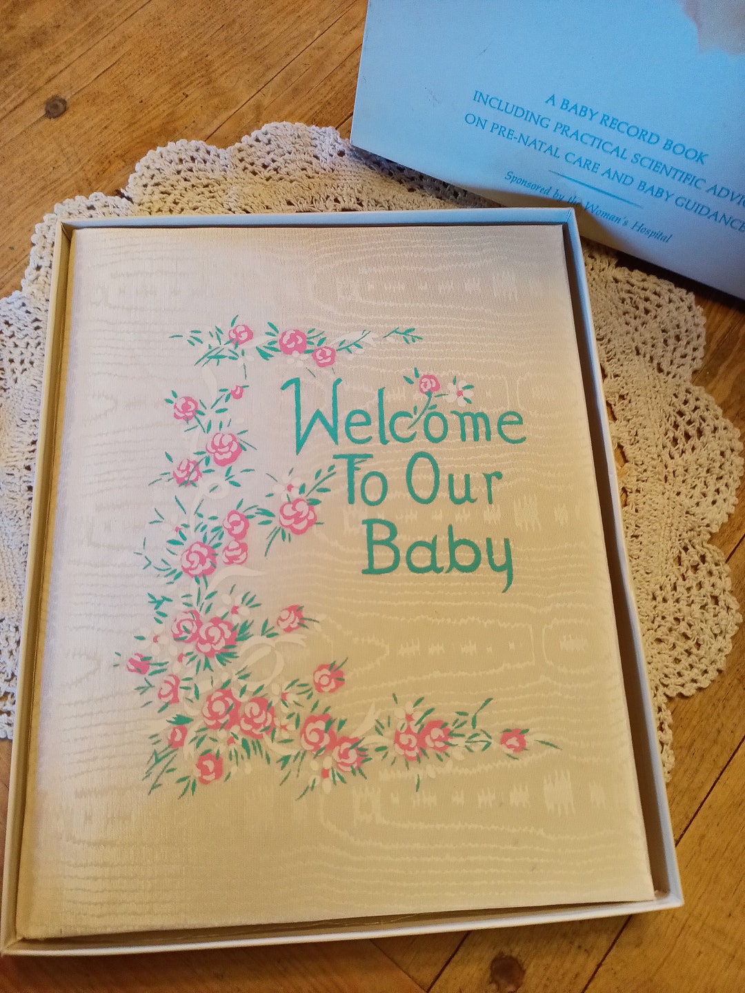 Welcome to Our Baby Record Book - Etsy