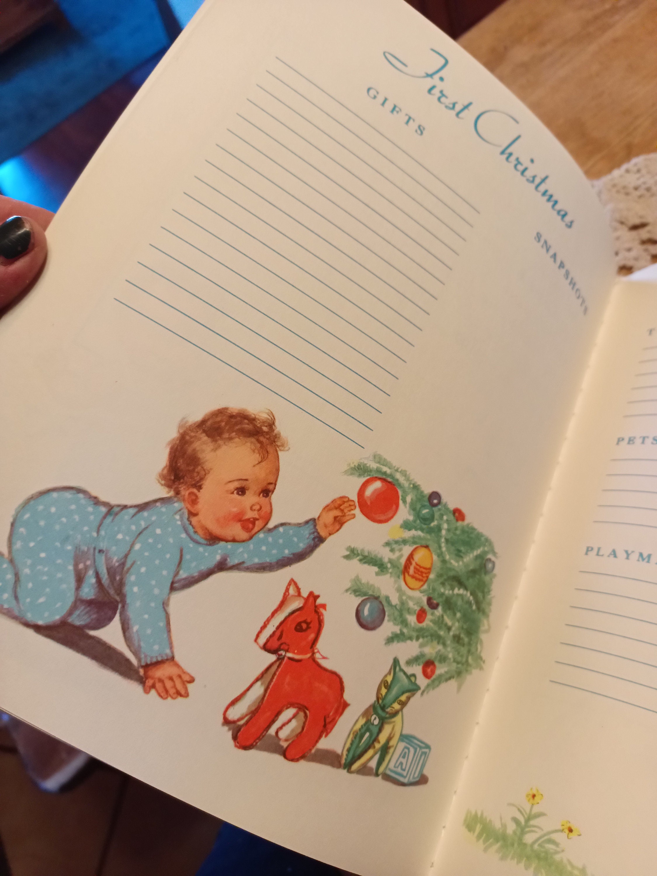 Welcome to Our Baby Record Book - Etsy