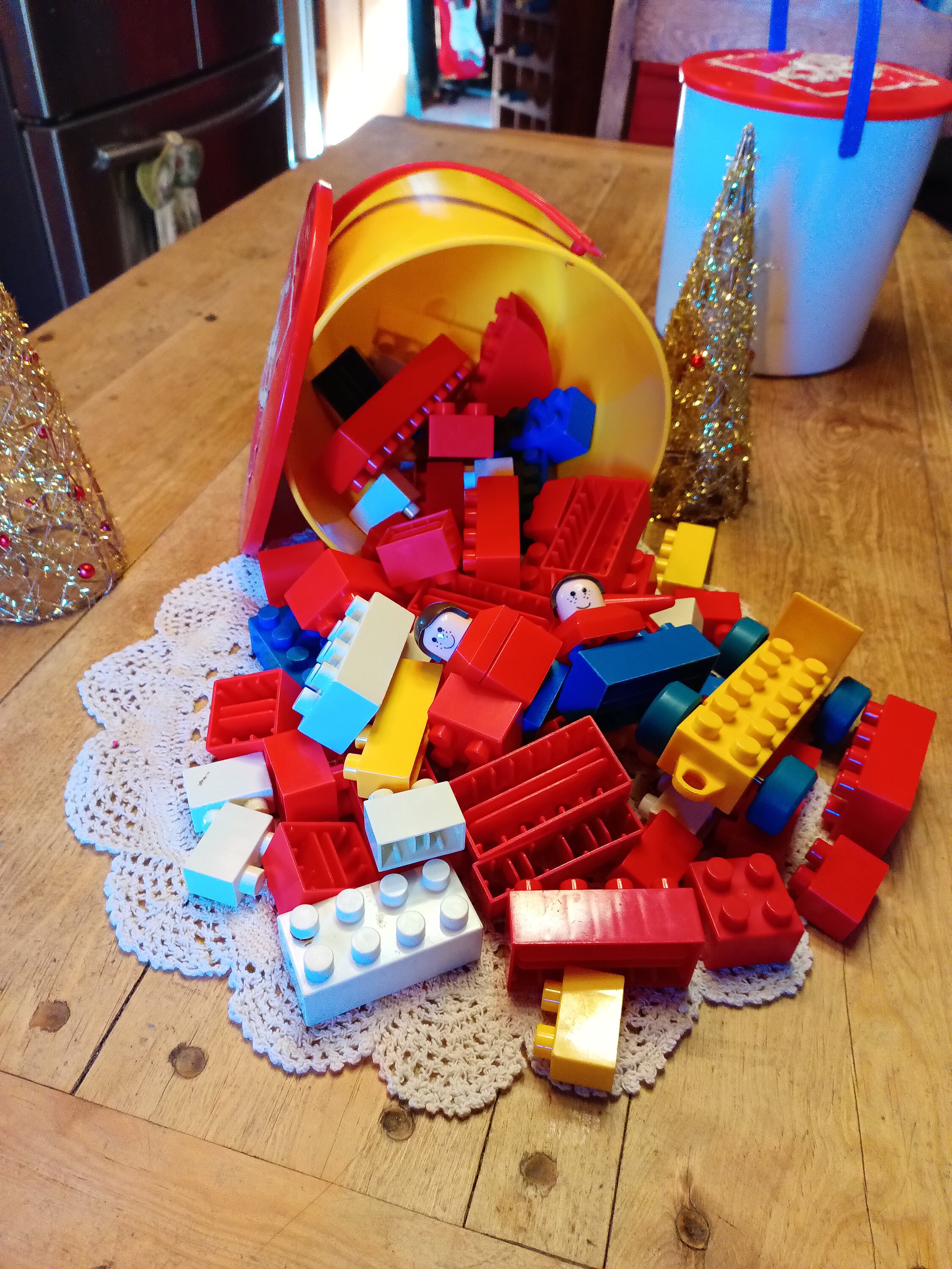 80s Bucket of Large Loc Blocs - Etsy
