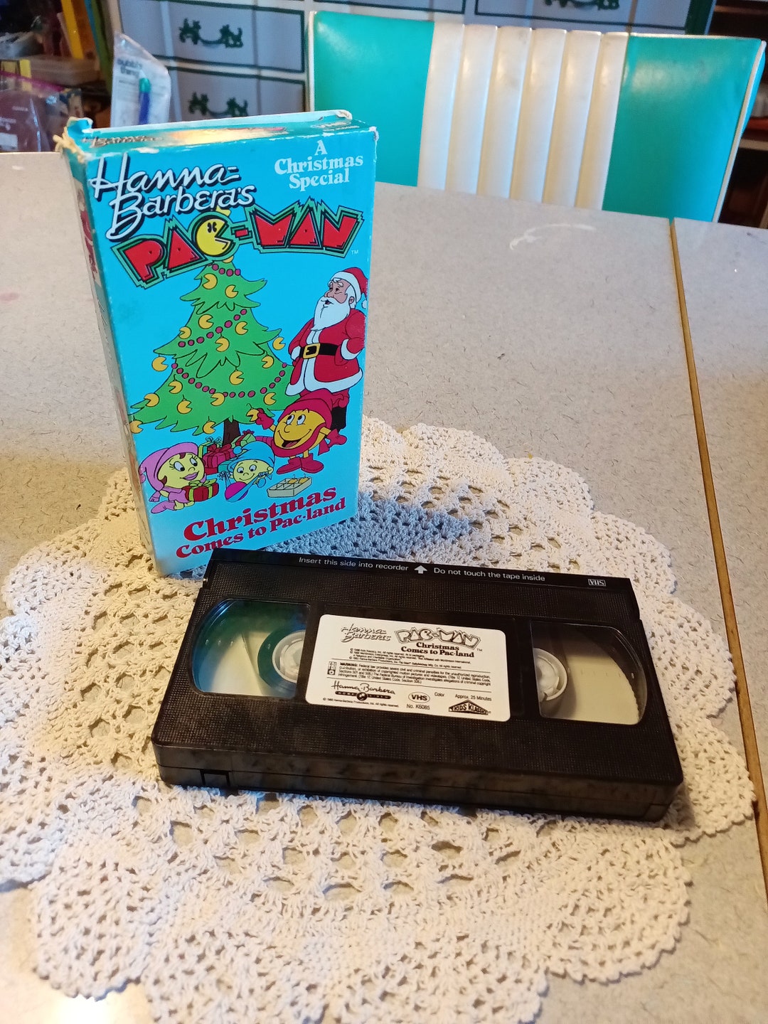 Pac-man Christmas Comes to Pac Land VHS - Etsy Australia