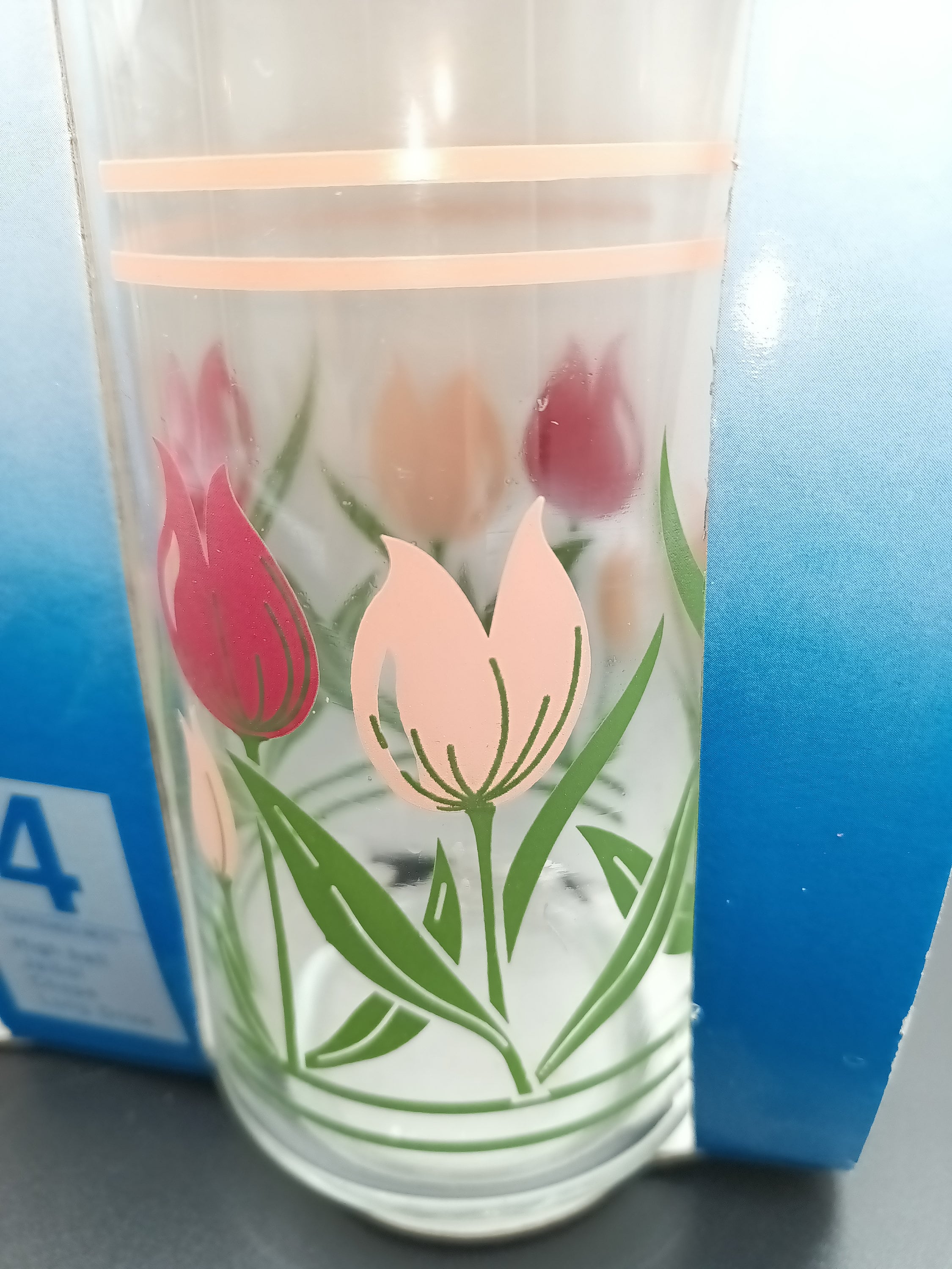 Crisa Set of 4 Tulip Glasses - Etsy