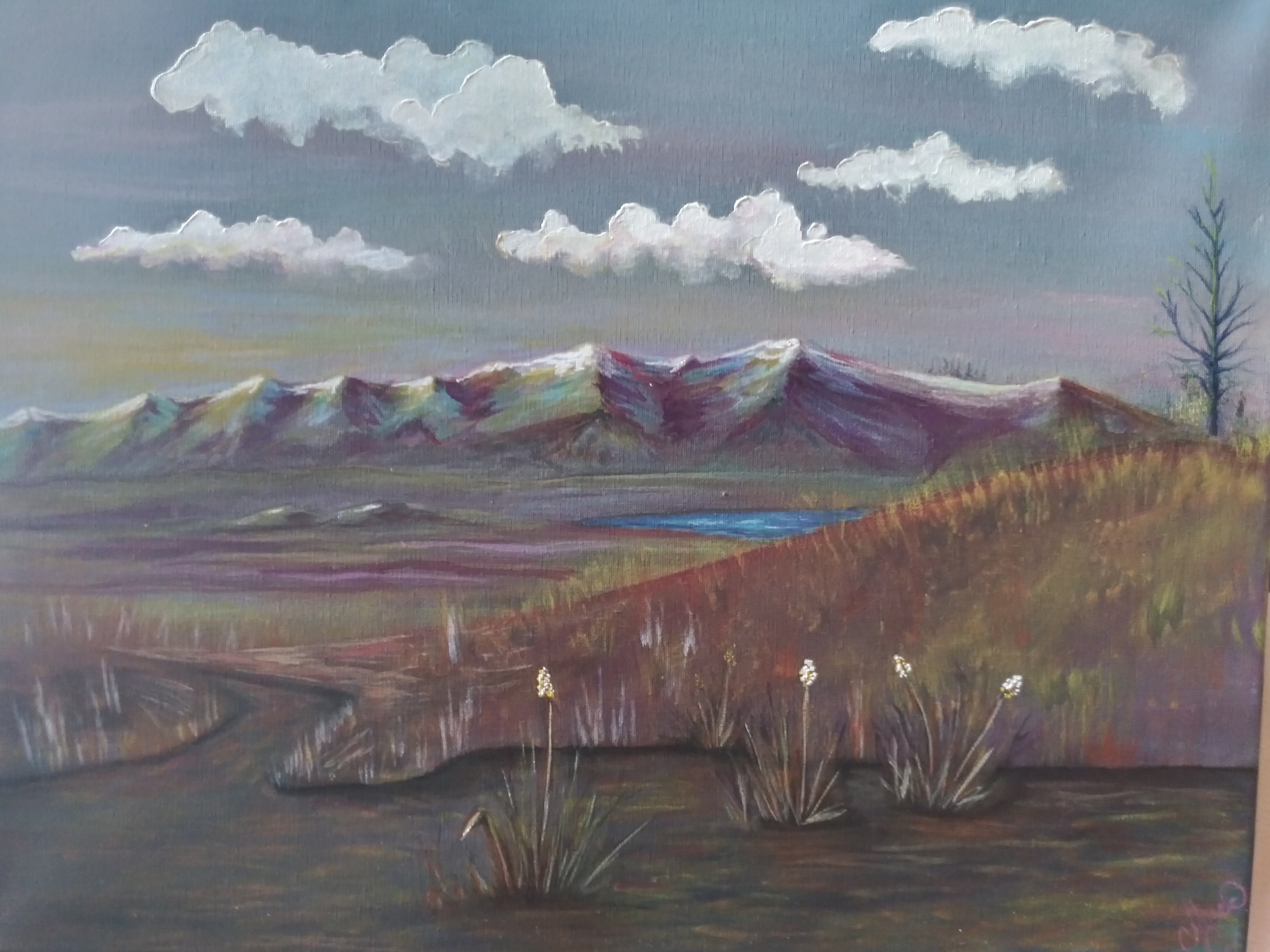 Original 16X20 Acrylic Landscape Painting - Etsy