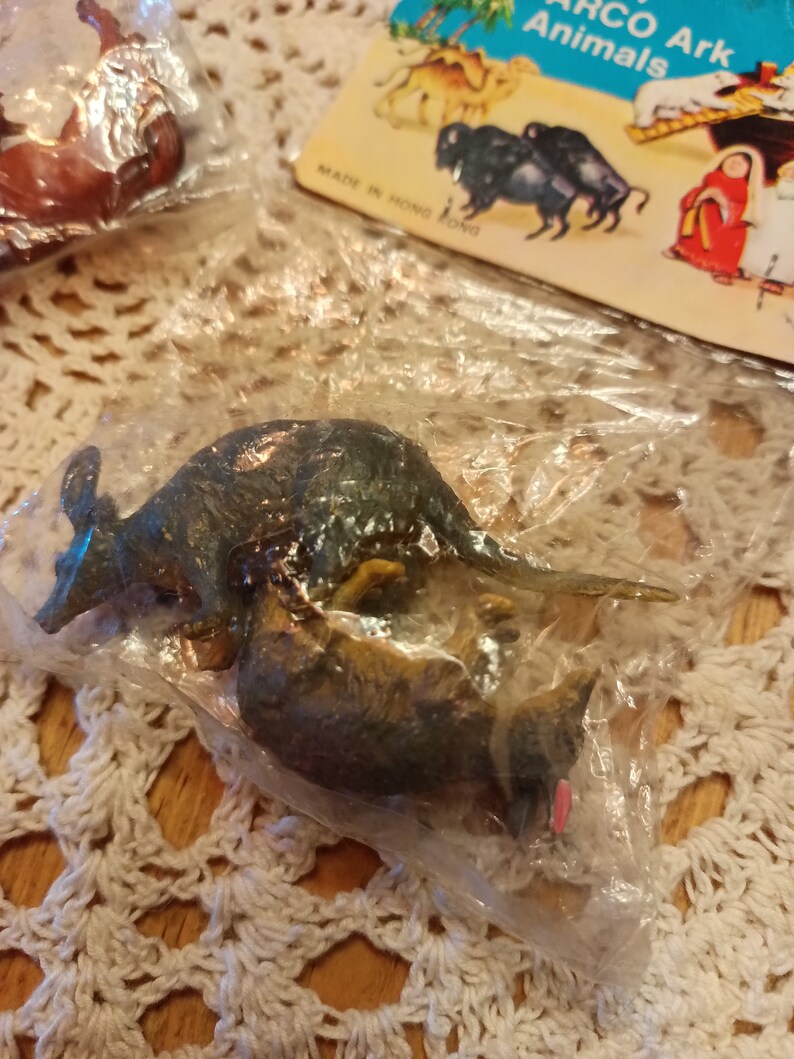 1970s New Arco Ark Animals set of 2 - Etsy