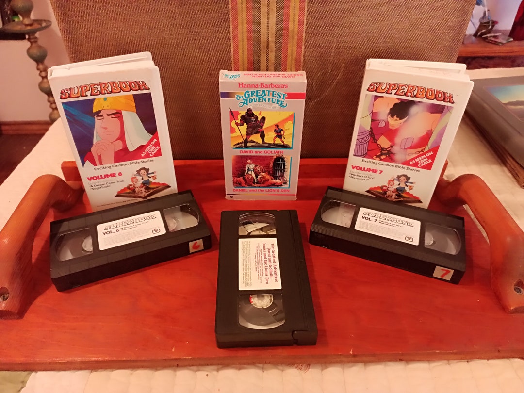 Super Book Vhs (3 Videos) - Etsy