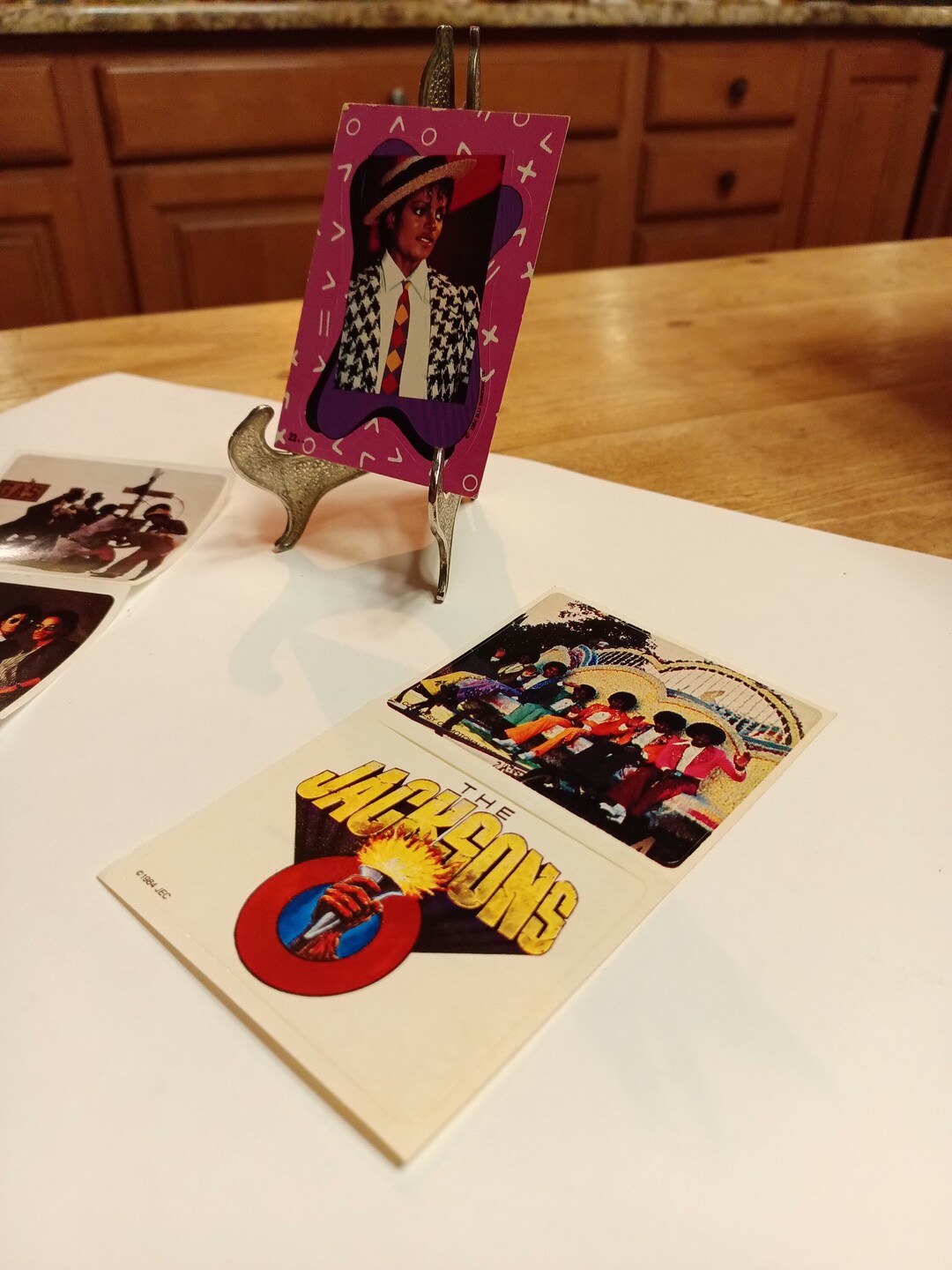 Vintage Michael Jackson/jackson 5 Stickers - Etsy