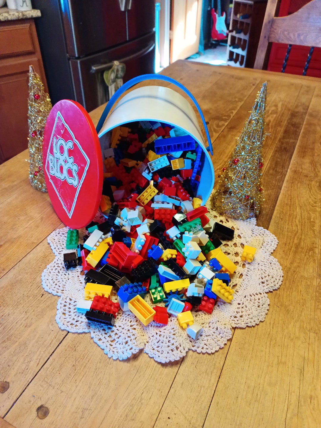 80s Bucket of Small Loc Blocs - Etsy