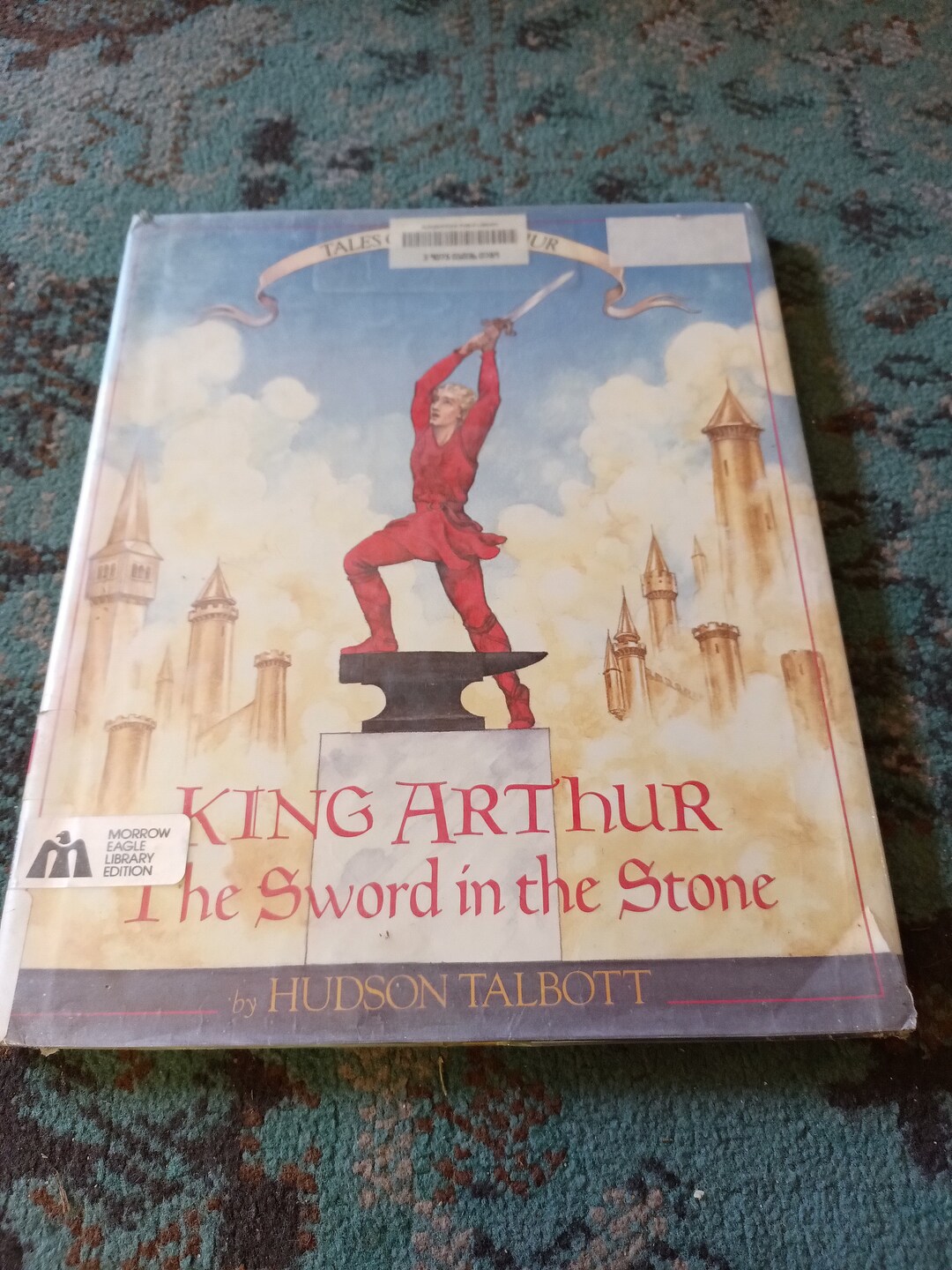 King Arthur the Sword in the Stone by Hudson Talbott - Etsy