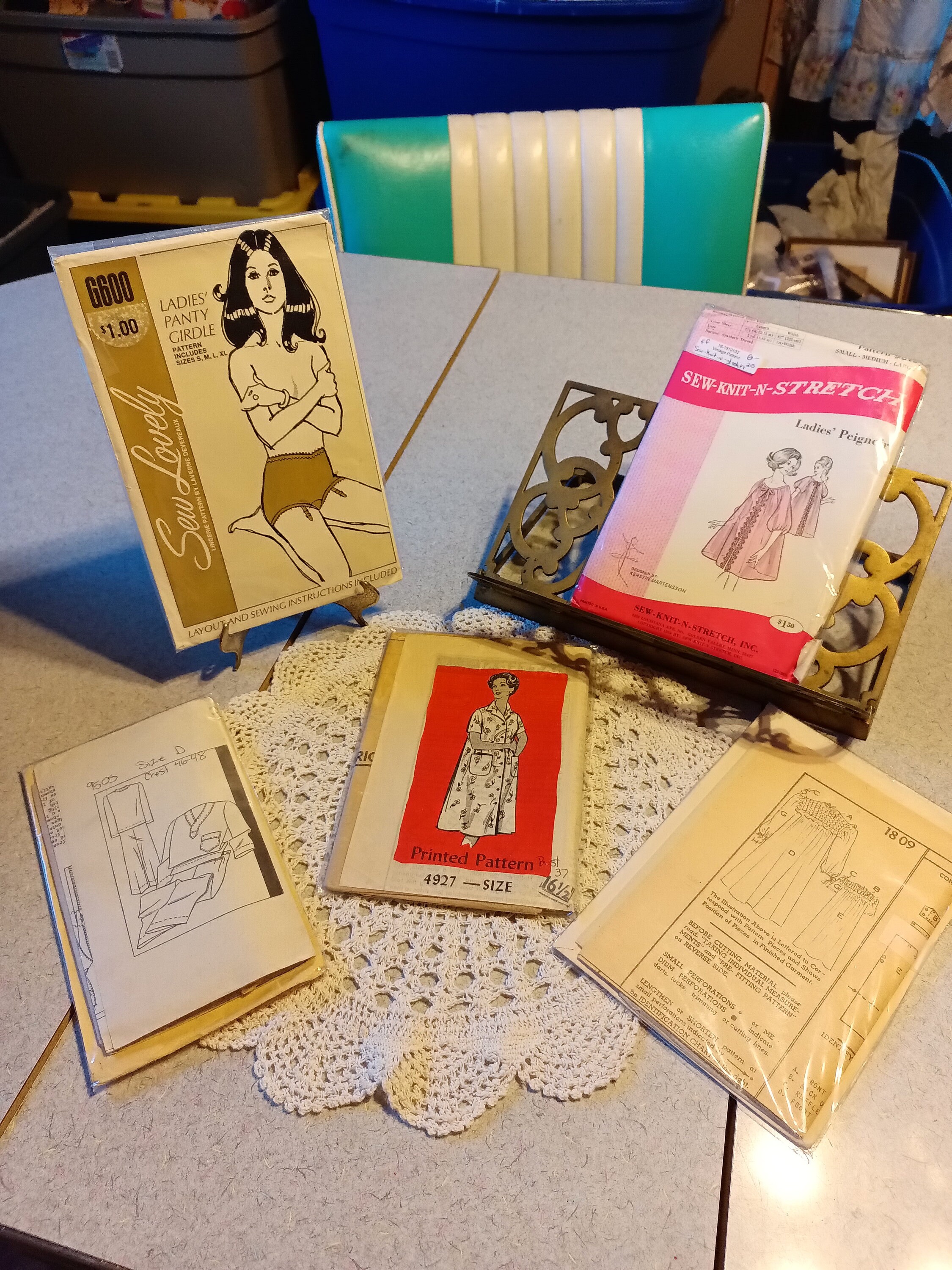 Lot of 5 Vintage Sewing Patterns - Etsy
