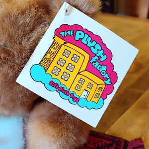 The Plush Factory Teddy Bear - Etsy