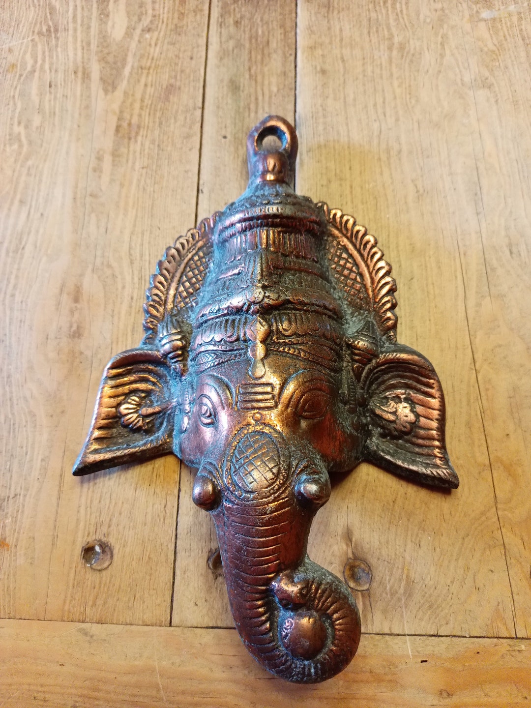Brass Ganesha Wall Hanging - Etsy