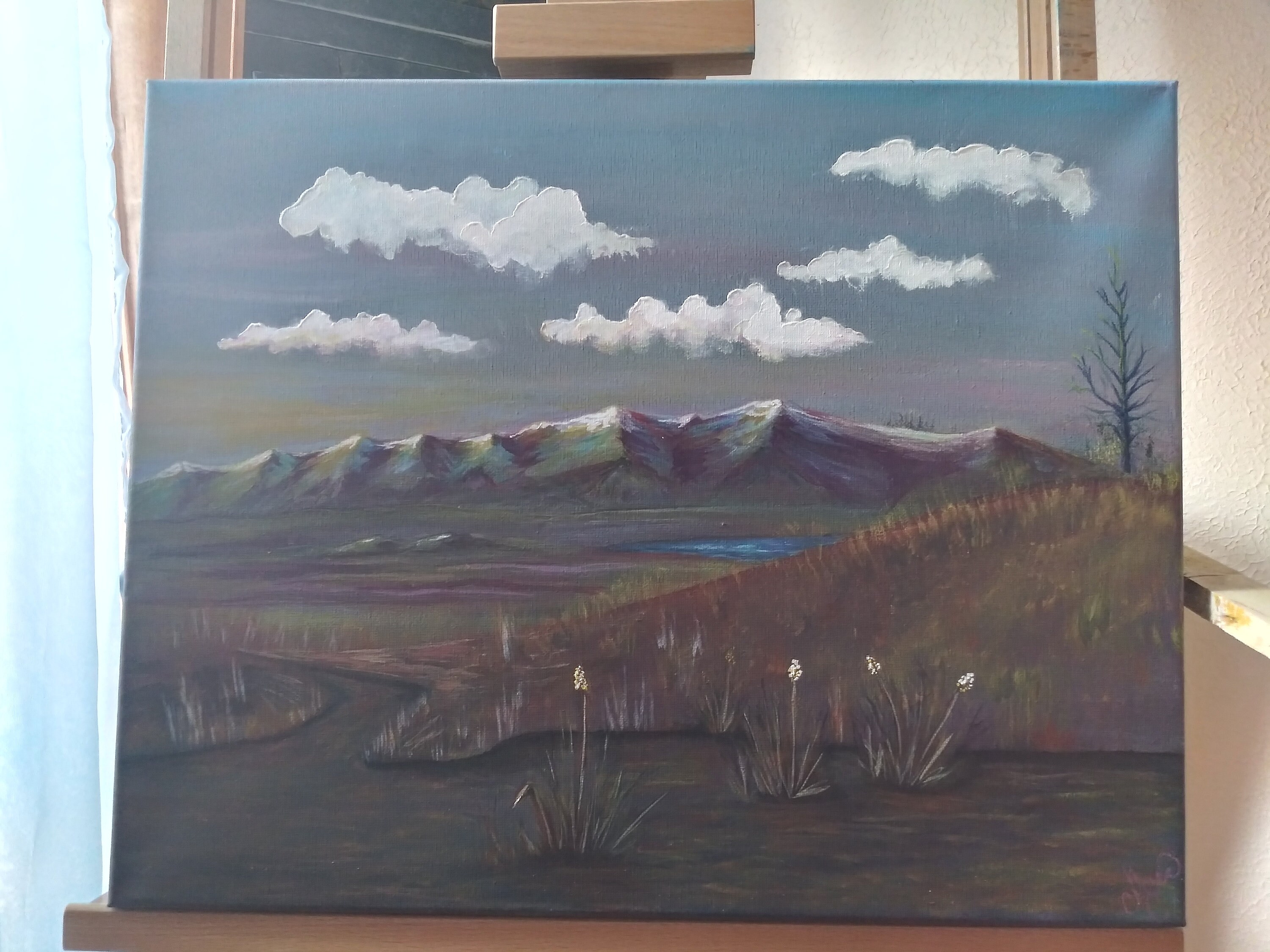 Original 16X20 Acrylic Landscape Painting - Etsy