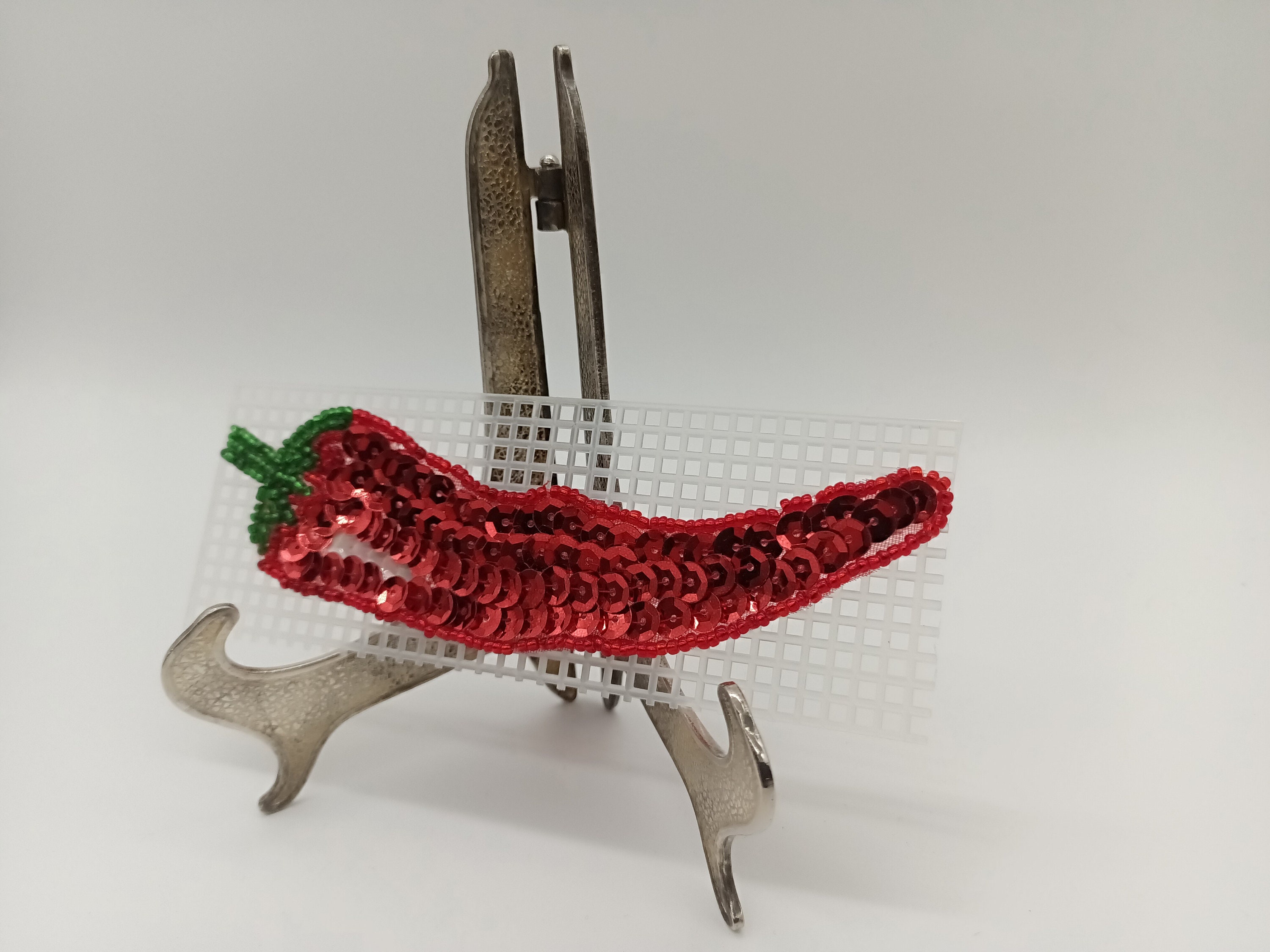 Sequin Red Hot Chili Pepper Patch - Etsy