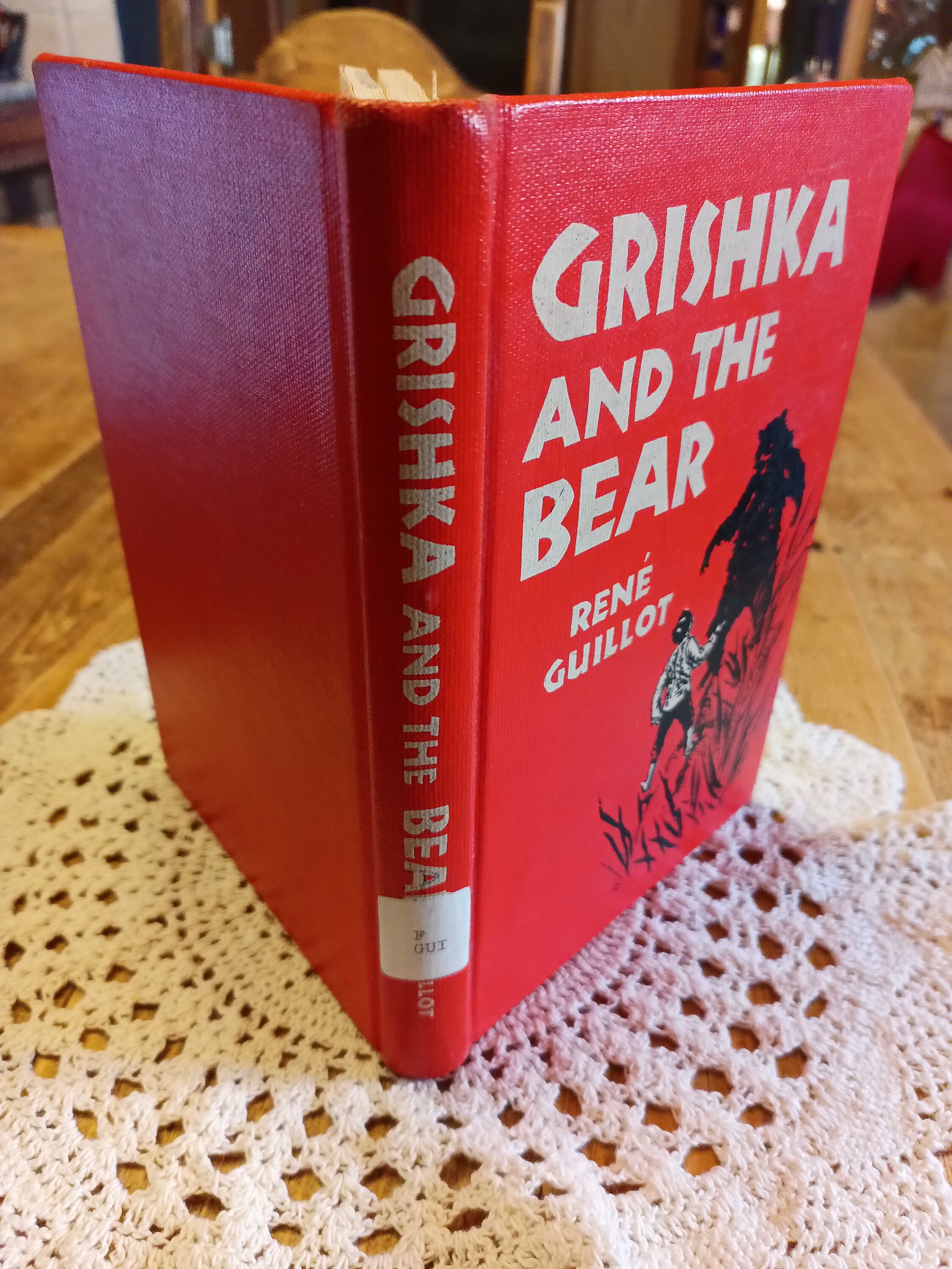 Grishka and the Bear by Rene Guillot - Etsy