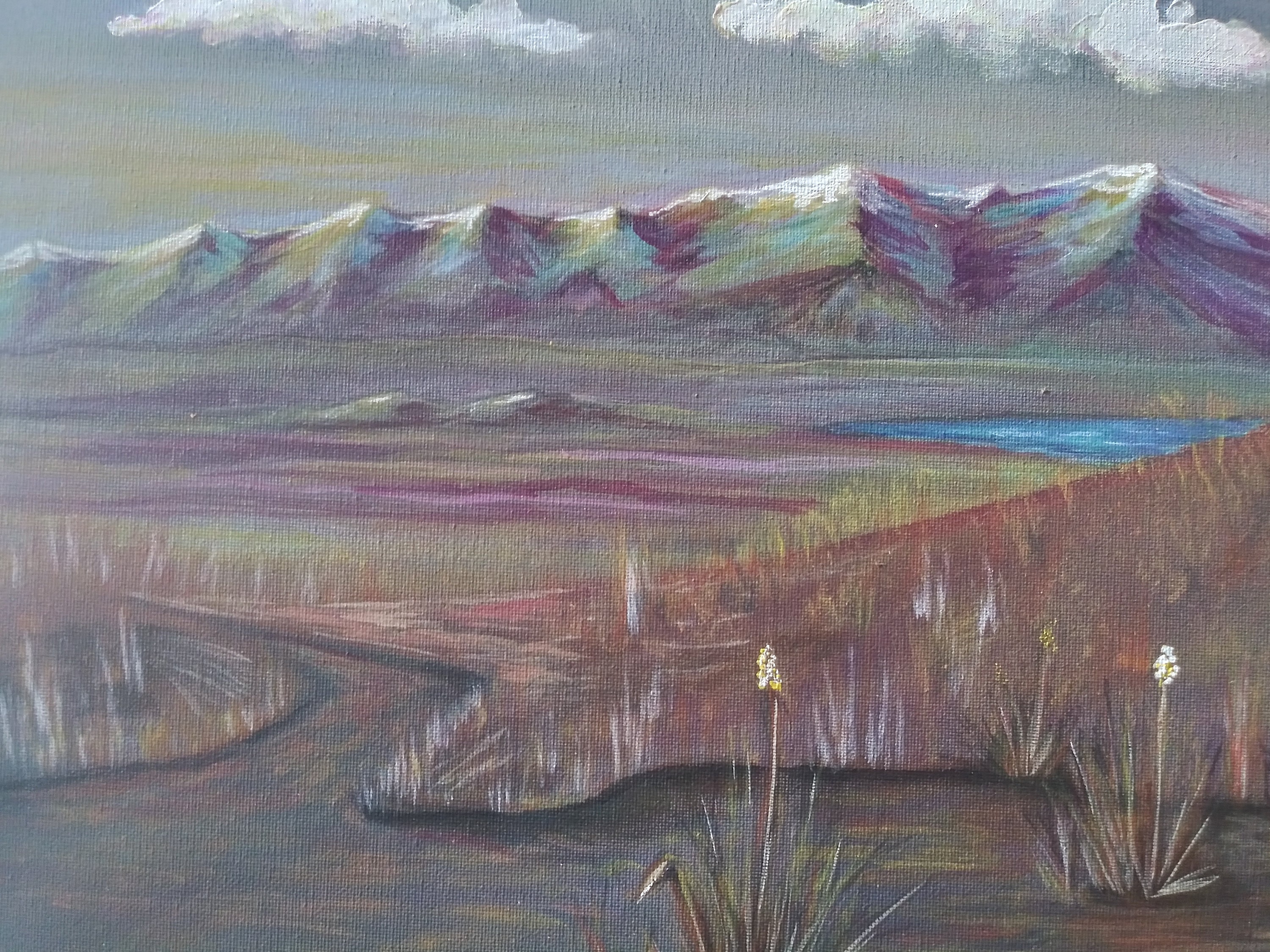 Original 16X20 Acrylic Landscape Painting - Etsy
