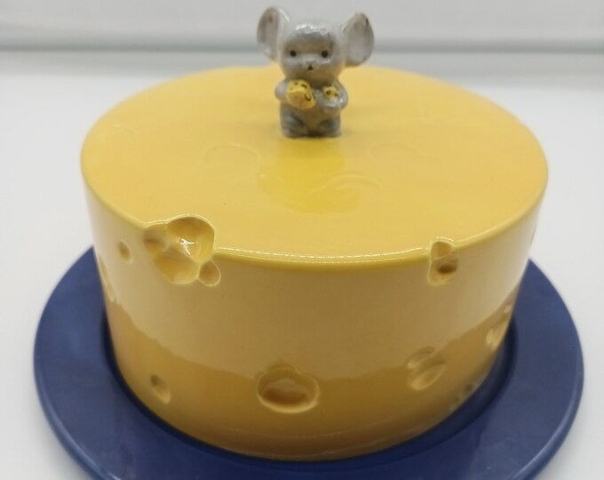 Little Mouse Ceramic Cheese/butter Dish - Etsy