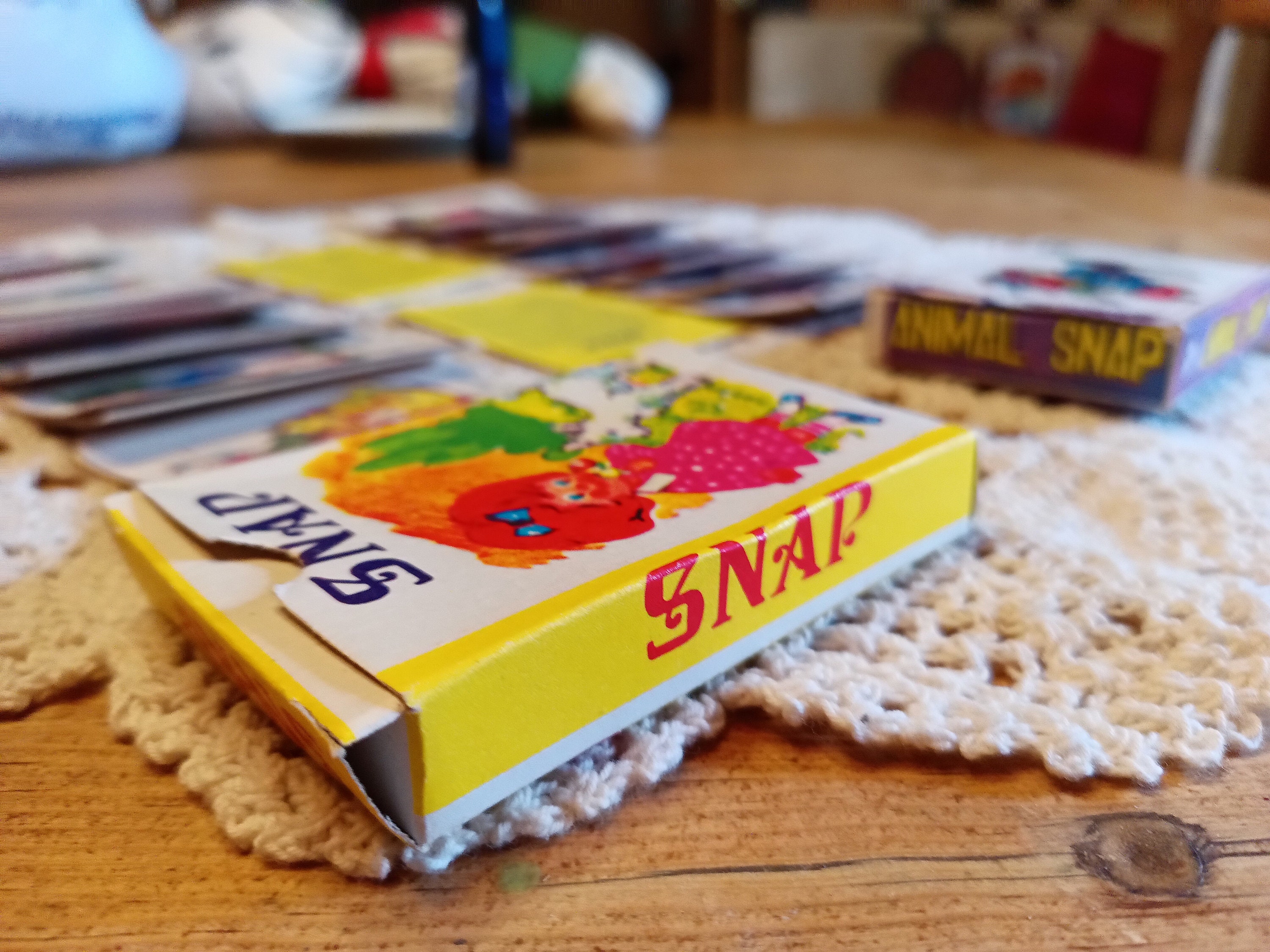 Vintage Snap & Animal Snap Card Games incomplete - Etsy