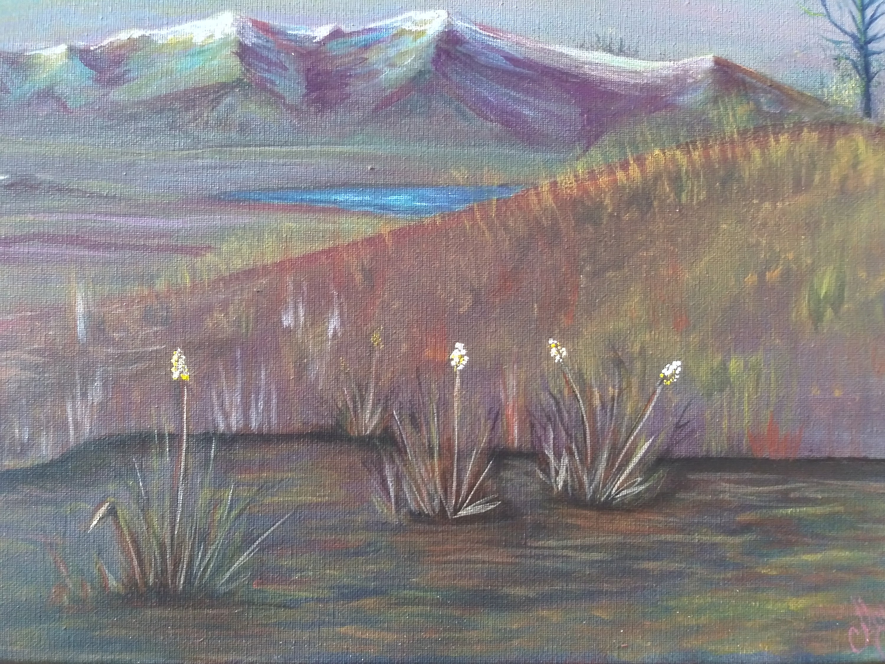 Original 16X20 Acrylic Landscape Painting - Etsy