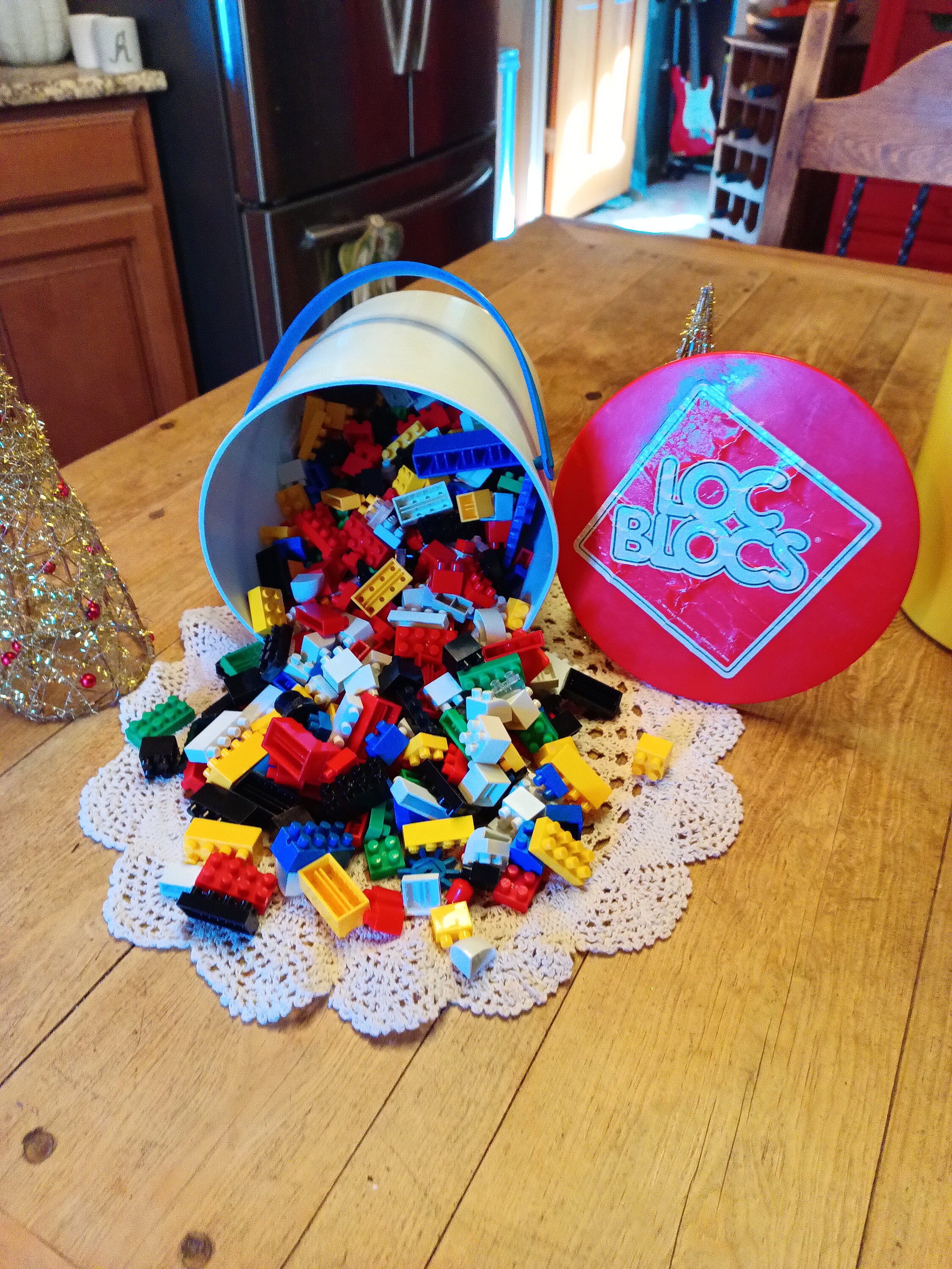 80s Bucket of Small Loc Blocs - Etsy
