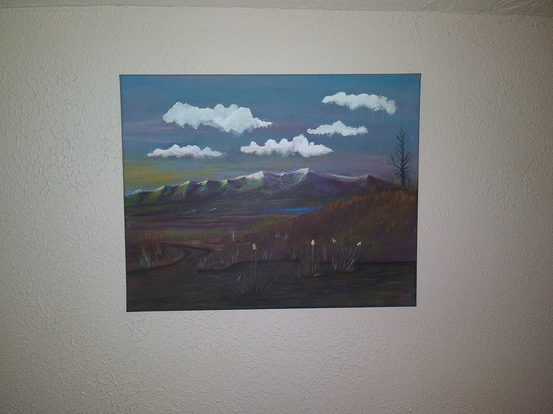 Original 16X20 Acrylic Landscape Painting - Etsy