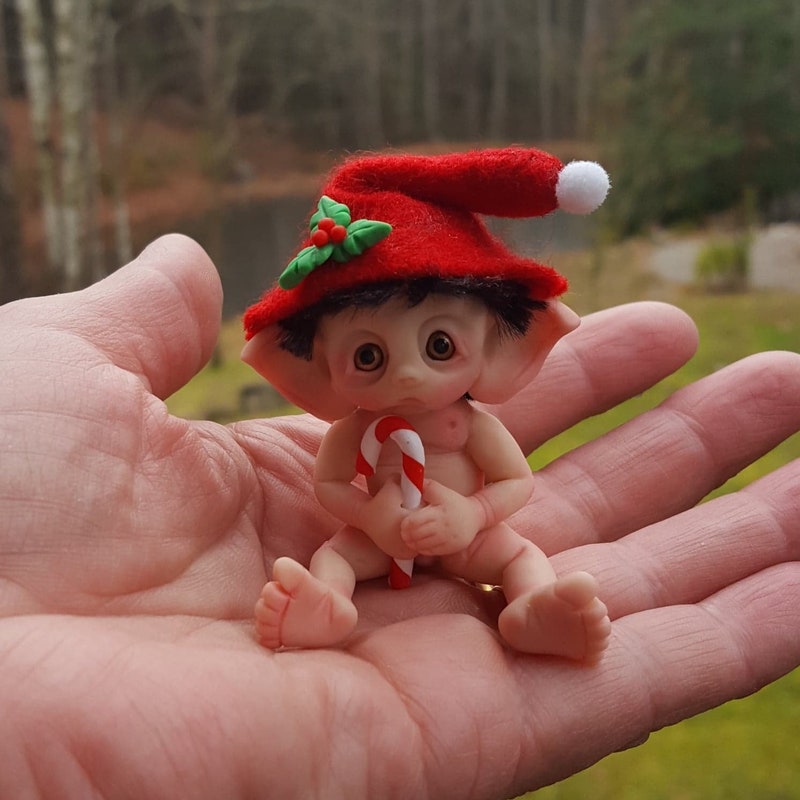 Polymer Clay Elf - Etsy