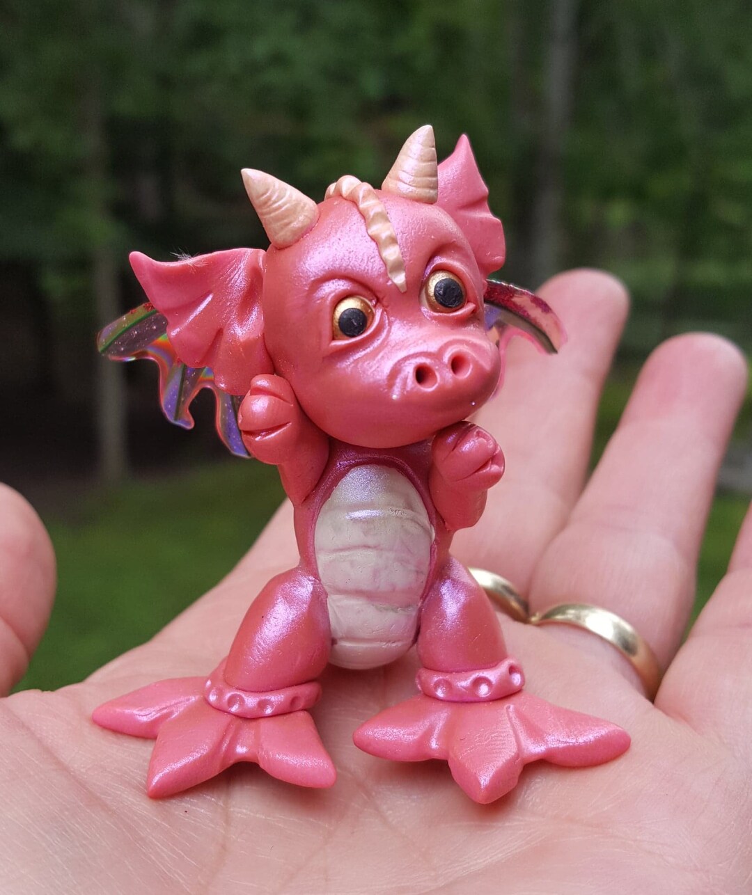 Made to Order, Pink Dragon, Fantasy Baby - Etsy