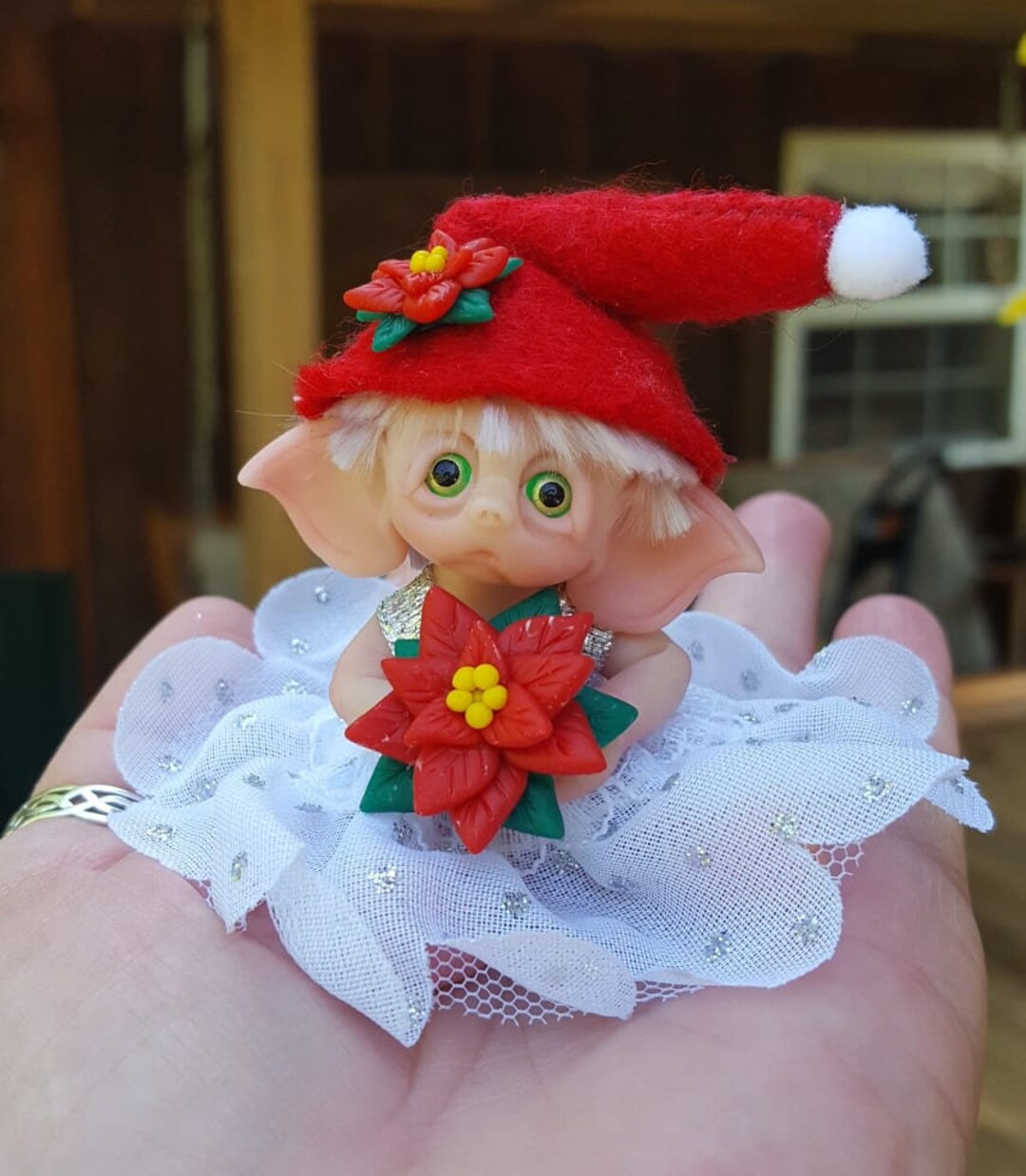 Christmas Elf Miniature, Doll, Made to Order, Fantasy Baby - Etsy