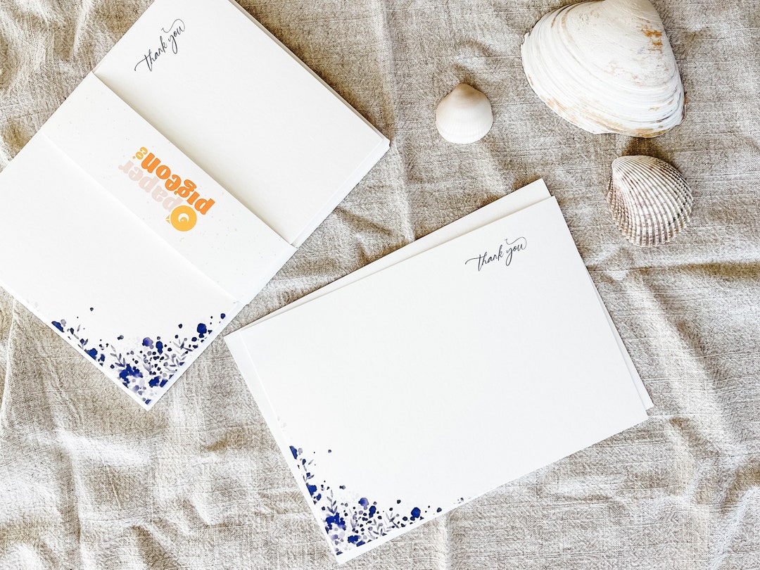 Splash of Color Watercolor Note Card Set (10 Cards & Envelopes) - Etsy