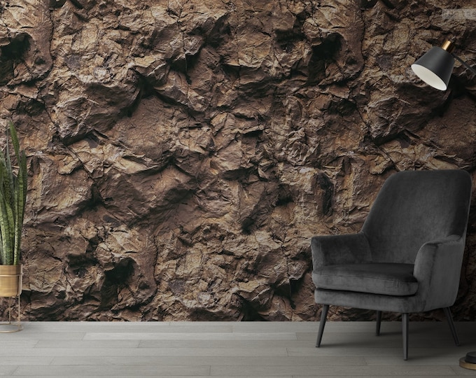 Stone Wallpaper, Stone Wall, Rock Background, Natural Stone Cave Wall ...