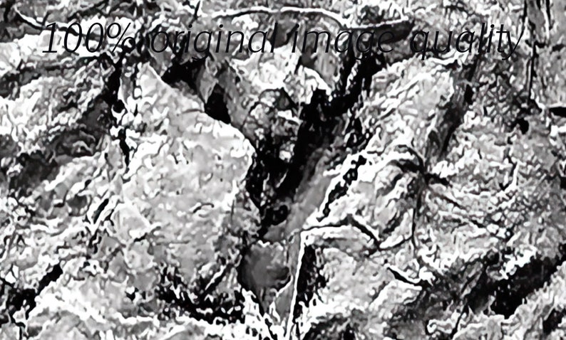 Silver Gray Cave Stone Wallpaper, Custom Size - Etsy