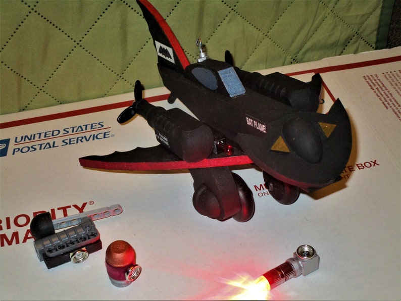 1940's batman Bat Plane Set With Experimental - Etsy